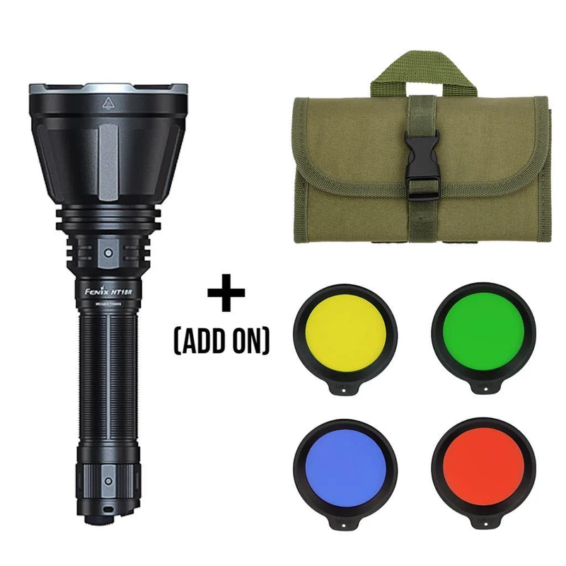 Fenix HT18R Rechargeable 1km Long Range LED Torchlight in India – LightMen