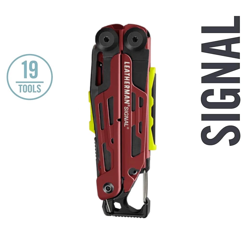Leatherman Signal Crimson Red Multi-Tool – LightMen