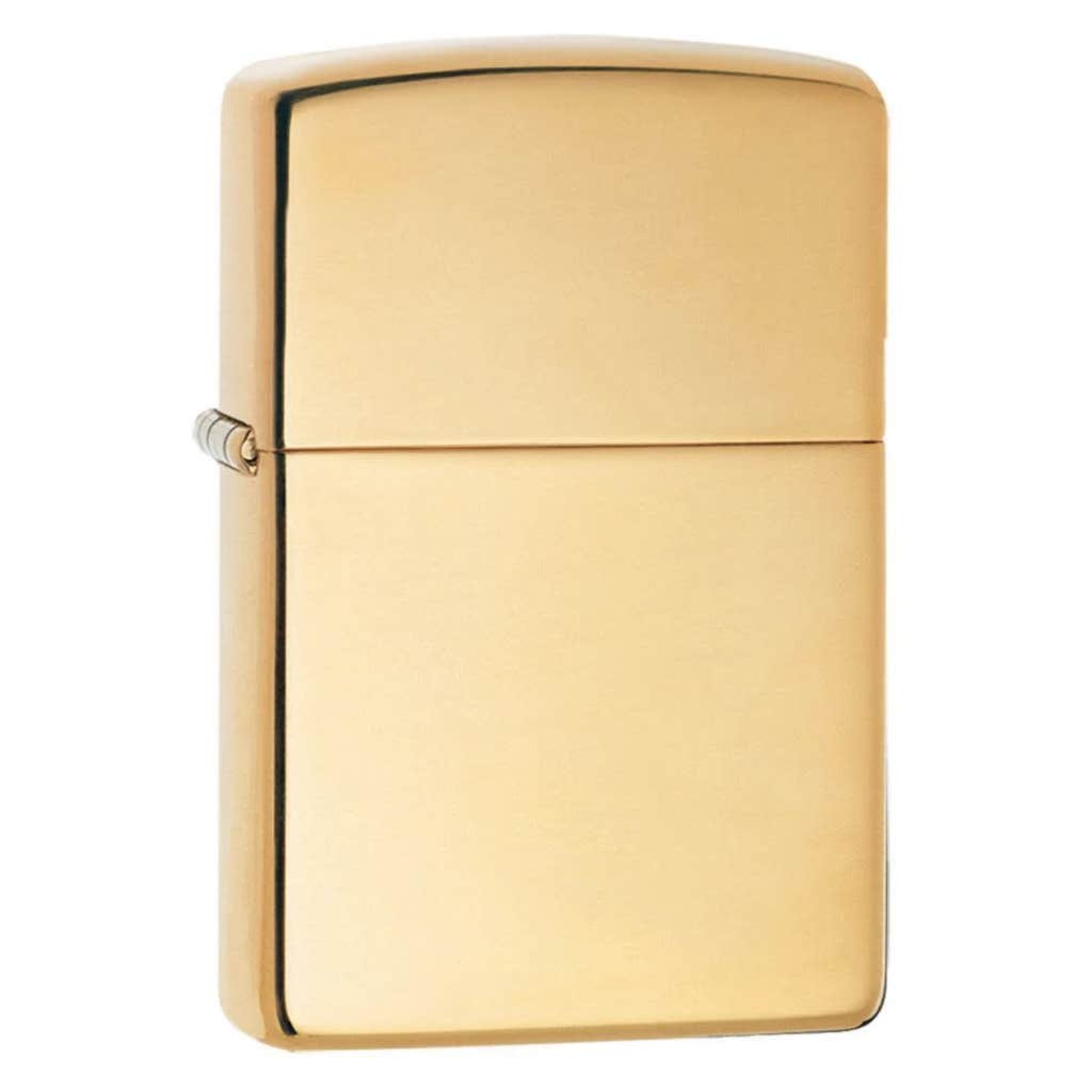 Zippo Regular High Polish Brass - Buy Zippo In India with Engraving ...