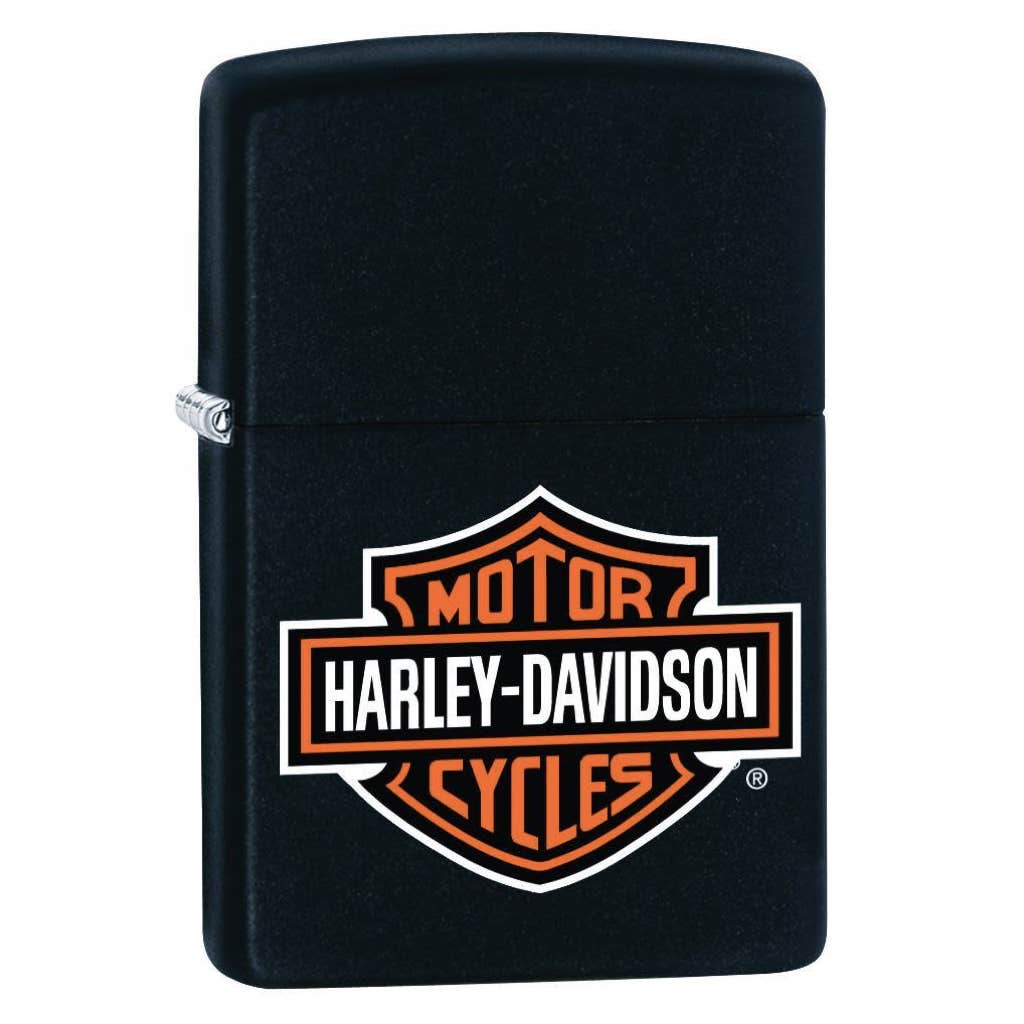 Zippo Harley Davidson Logo - Buy Zippo In India with Engraving – LightMen