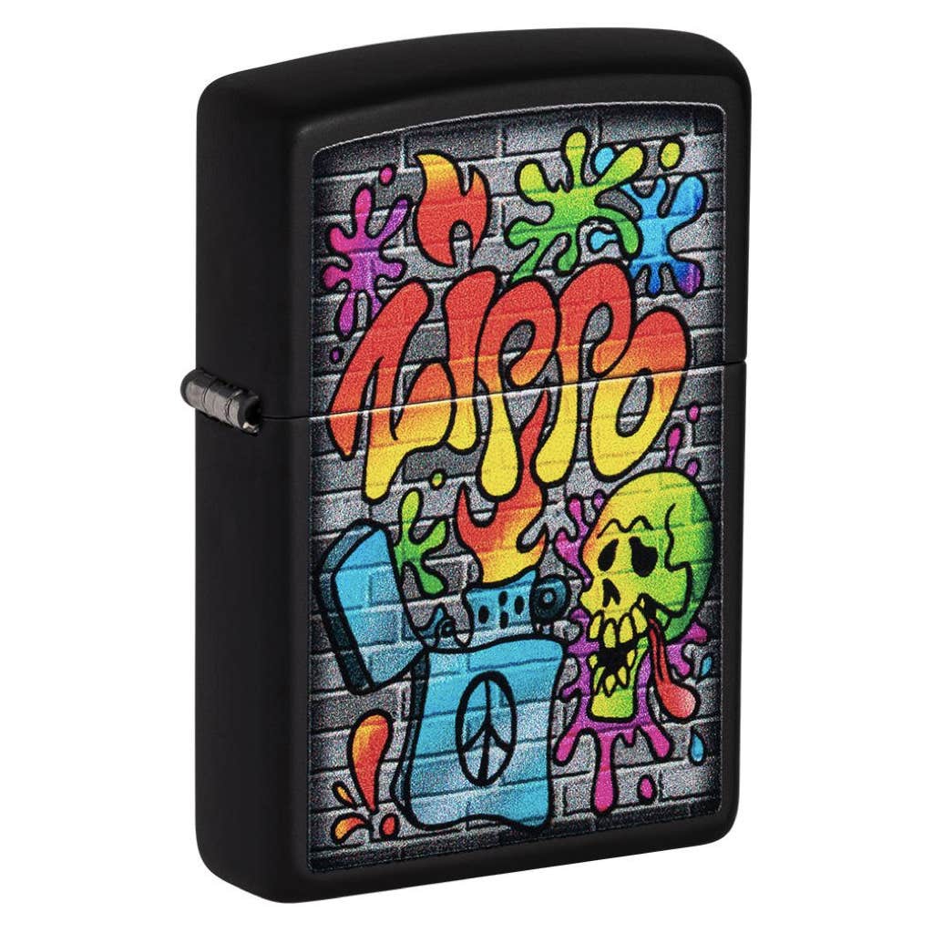 Zippo Street Art Design - Buy Zippo In India with Engraving – LightMen