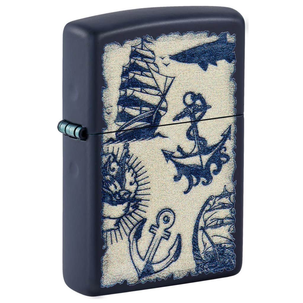 Zippo Nautical Design - Buy Zippo In India with Engraving – LightMen