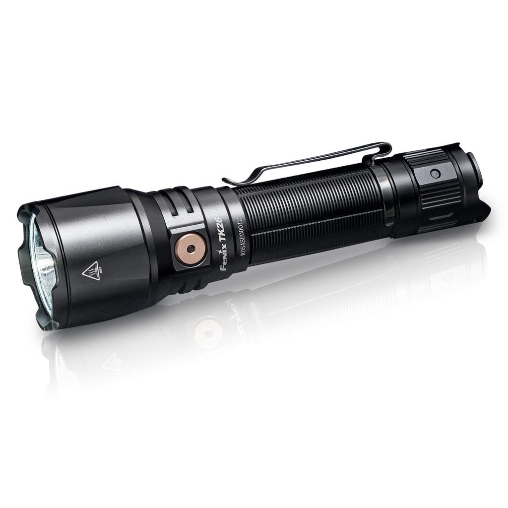 Fenix TK26R LED Flashlight | Tri-Colour LEDs White Red & Green Torch ...