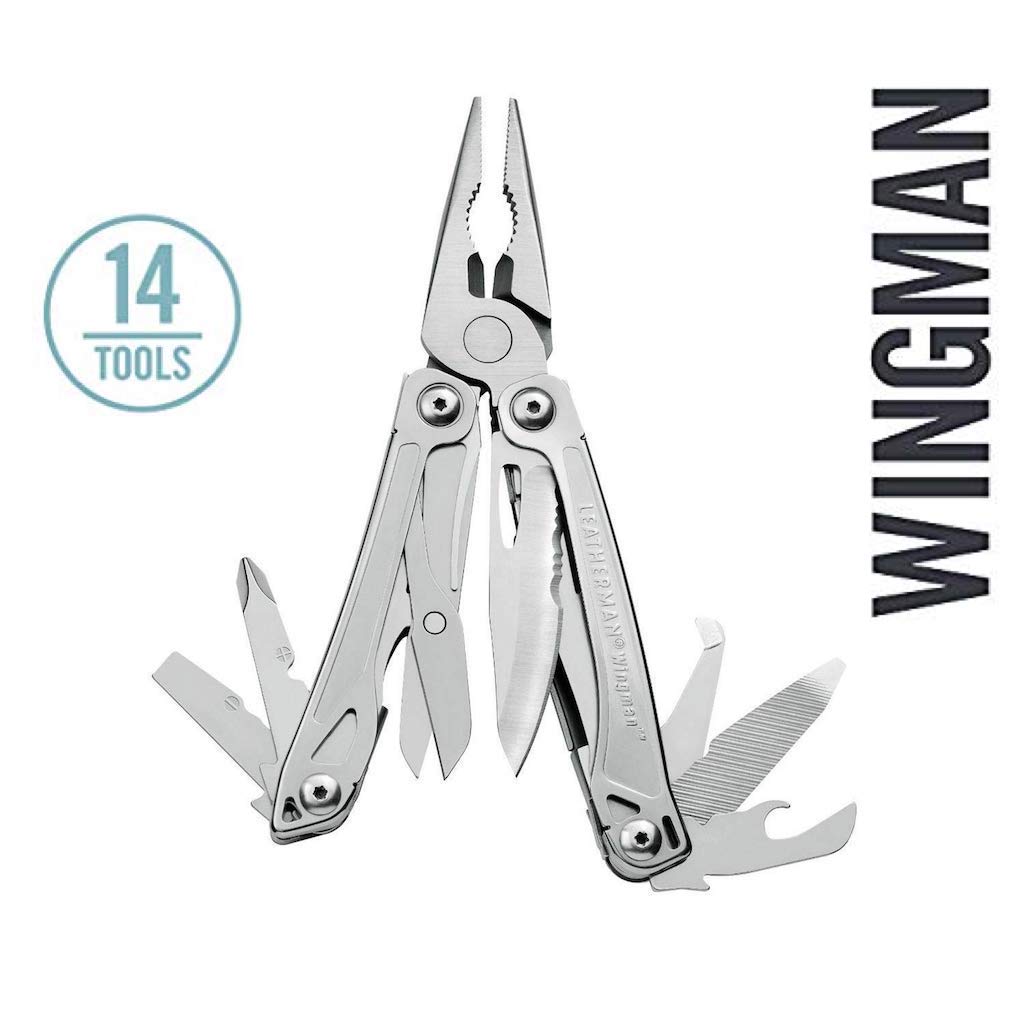 Leatherman Wingman Multi-Tool in India, Pocket Size 14 Tools in One ...